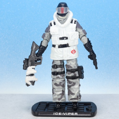 GI Joe Rise of Cobra ICE-VIPER v3 Arctic Assault 3.75" Action Figure ...