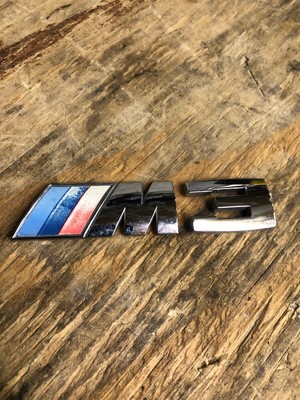 08-13 BMW E90 E92 E93 M3 Trunk EMBLEM LOGO BADGE OEM | eBay
