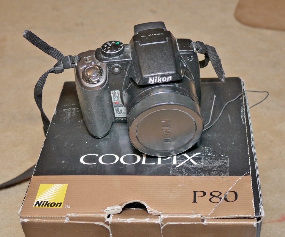 Nikon Coolpix P80 digital camera in box *READ* | eBay
