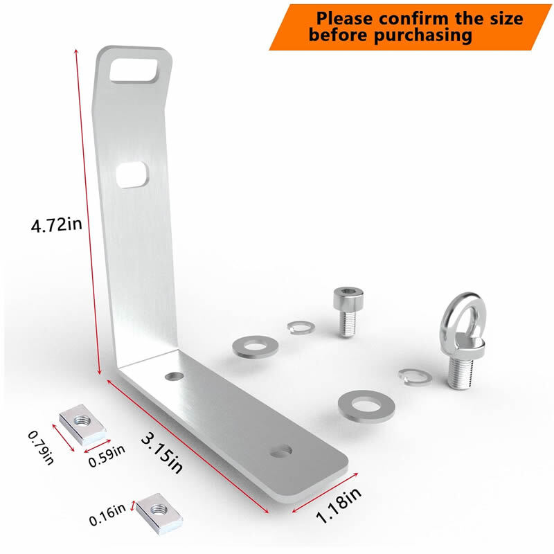 Load Stops Replacement T-Slot Truck Cross Bar (4 Pack) for Ladder ...