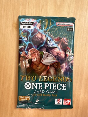 Two Legends Booster Pack One Piece Card Game OP08 English OP8 | eBay