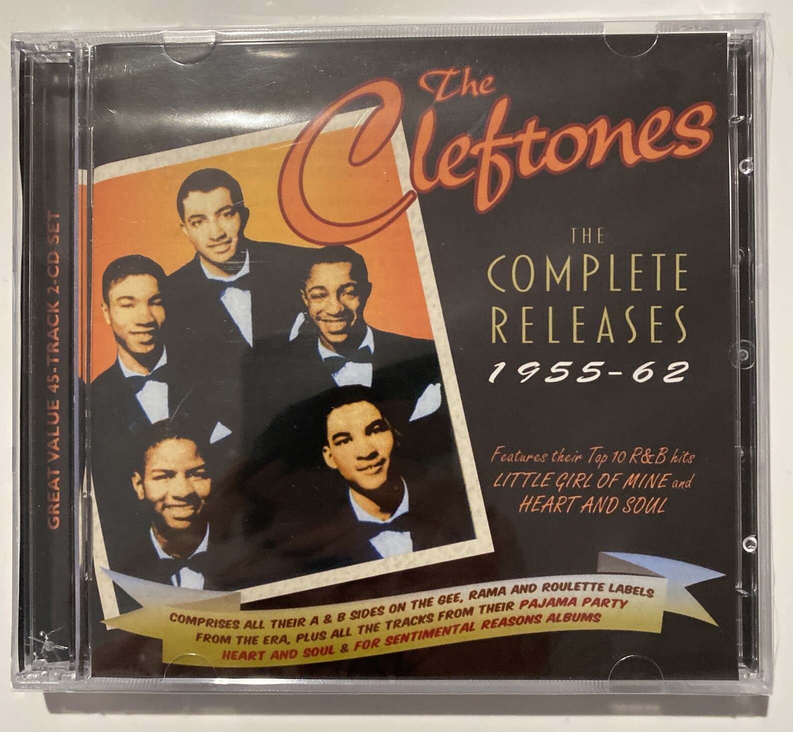 Complete Releases 1955-62 by Cleftones (CD, 2018) for sale online | eBay