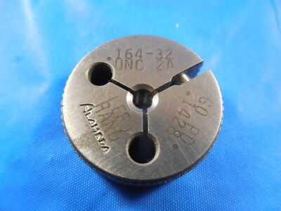 8 32 UNC 2A LEFT HAND THREAD RING GAGE #8 .164 GO ONLY P.D. = .1428 LH ...