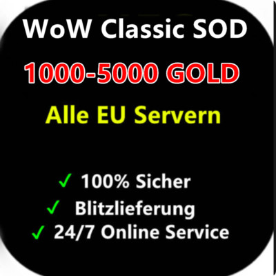 WoW Classic SEASON OF DISCOVERY WoW SOD GOLD Alle EU Server⭐️sicher ...
