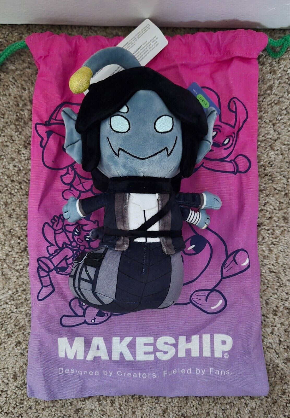 Sebastian Solace Roblox Pressure Z-13 Limited Edition Makeship Plush ...