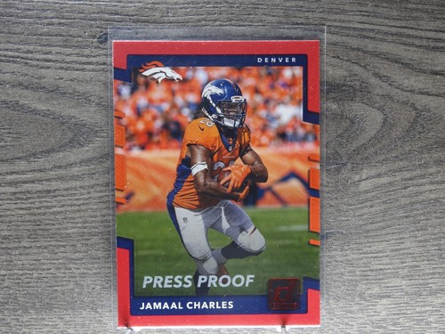 2017 Donruss Press Proofs Red #295 Jamaal Charles | eBay