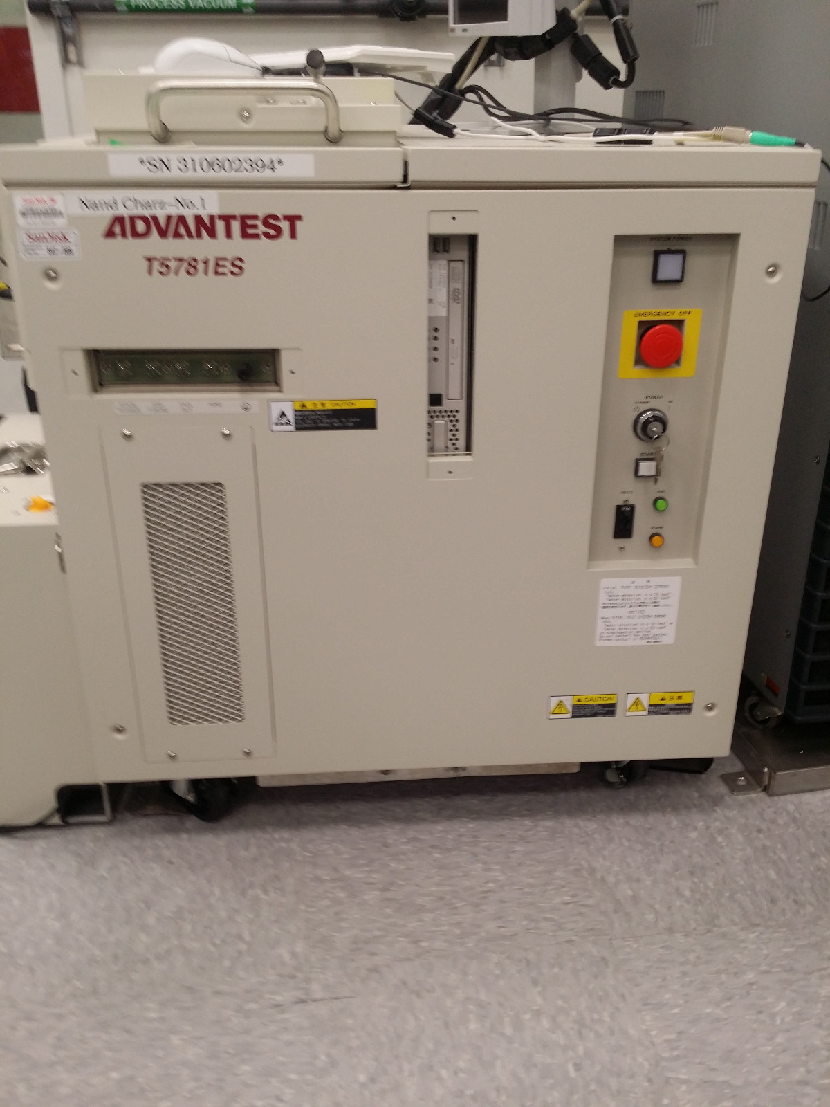 ADVANTEST T5781ES MEMORY TEST SYSTEM | eBay