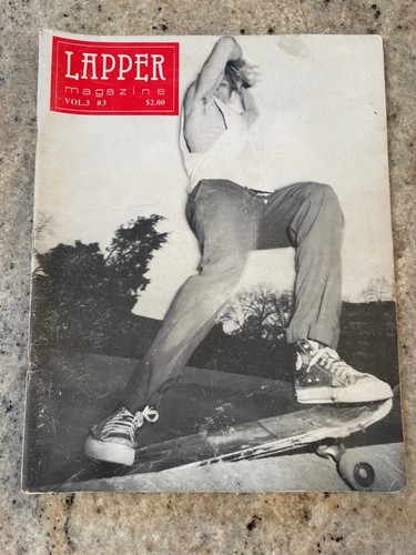 Vintage October 1987 Skateboarding Magazine - Lapper - East Coast Issue ...