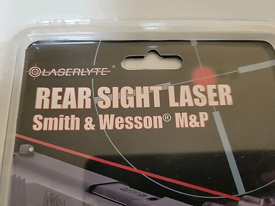 S&W M&P Laserlyte Rear Site Sight Laser RL-MP NEW SEALED Need Batteries ...