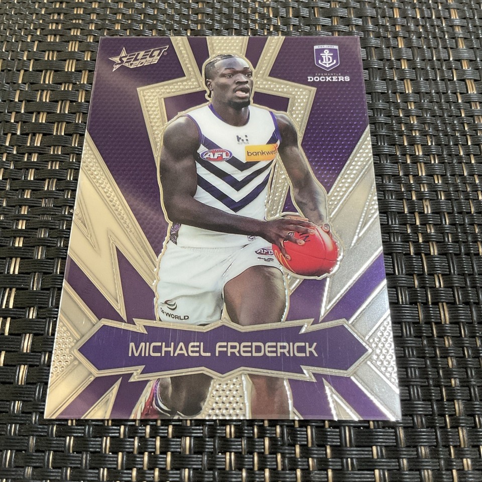 Michael Frederick 2025 Select AFL Footy Stars Luminous Thunderbolt Card ...