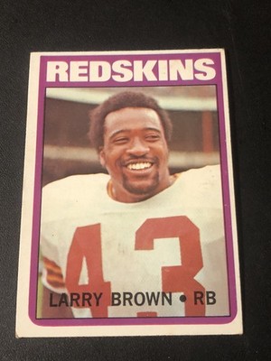 1972 Topps Larry Brown #95 NM | eBay