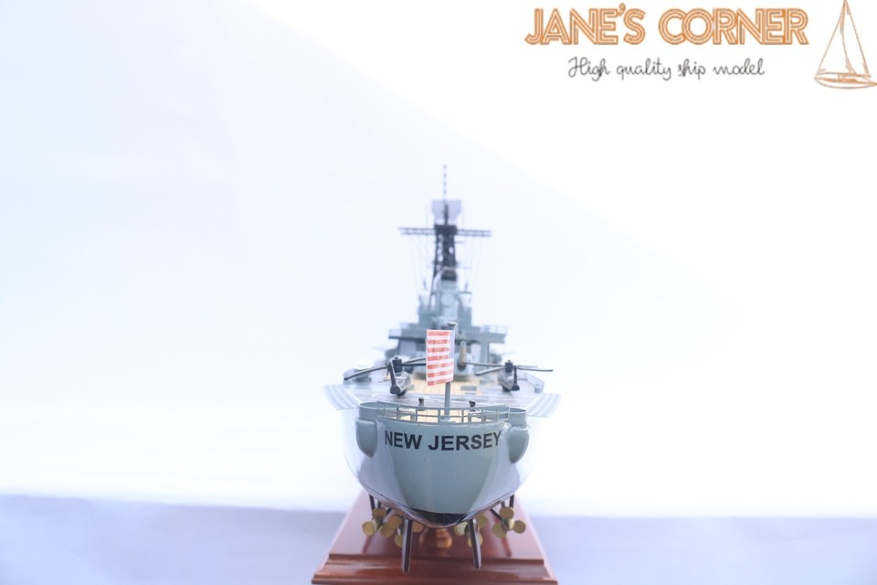 39.4" USS NEW JERSEY warship model - New Jersey BB6 model ship - High ...