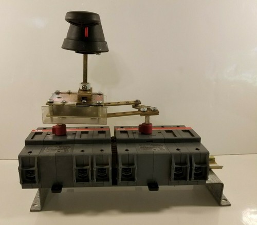 ABB OT160E3 125A 600V 3-Pole with Double Throw Mechanism – USED | eBay