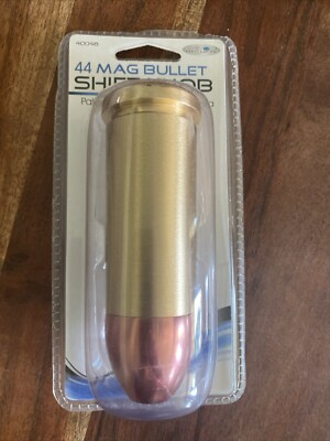 NEW UNIVERSAL 44 Mag BULLET STICK SHIFT KNOB BRASS CAR/TRUCK | eBay