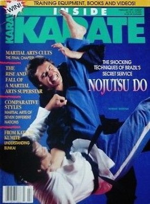 2/91 INSIDE KARATE NORMAN QUIEROGA SALEM ASSLI BLACK BELT KUNG FU ...