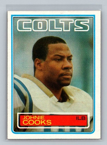 1983 NFL Topps Johnie Cooks #210 Baltimore Colts 83-TFBC | eBay