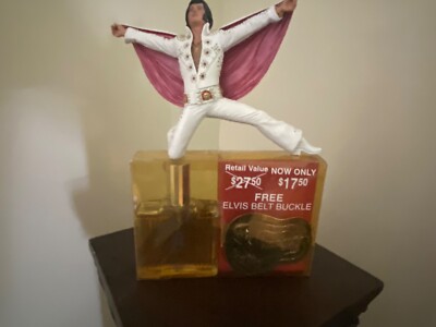 Rare Elvis cologne with belt buckle in original package | eBay