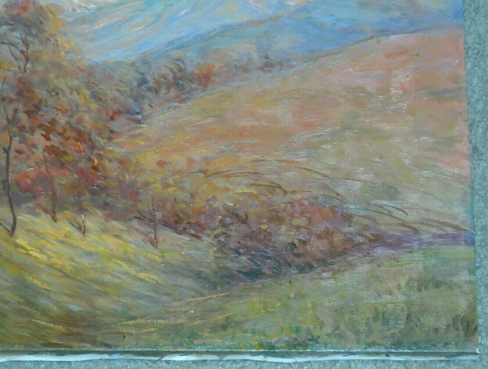 GIACOMO MORETTI SIGNED ORIGINAL OIL PAINTING OF LANDSCAPE | eBay