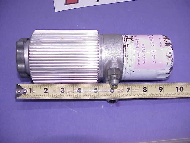 Sweet Mfg. Finned Aluminum Power Steering Reservoir Tank & Filter ...