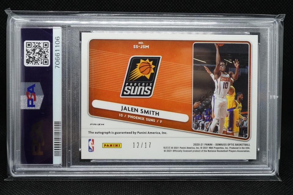 2020-21 Donruss Optic JALEN SMITH Signature Series Pulsar /17 Rookie ...