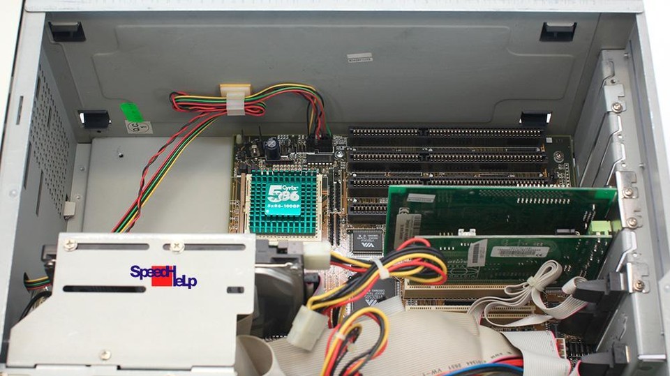 Fic 486-Pio3 Cyrix 5x86 100mhz Isa Slot Computer Pc Old Games Windows ...