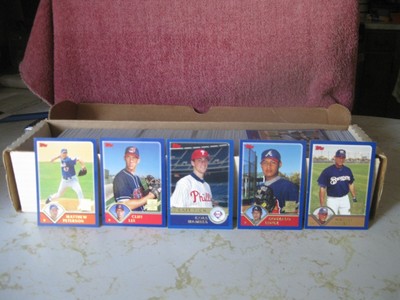 2003 TOPPS BASEBALL COMPLETE SET 1-721 | eBay