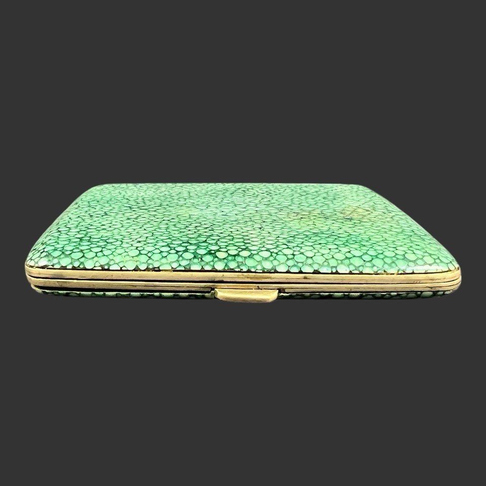 Vintage English Faux Lizard Skin Cigarette Case Made In England | eBay