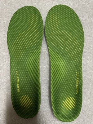 Superfeet Run Support High Arch Insoles - High Arch Support m 9.5-11 ...