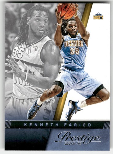 2014-15 Panini Prestige Premium Kenneth Faried #75 Denver Nuggets | eBay