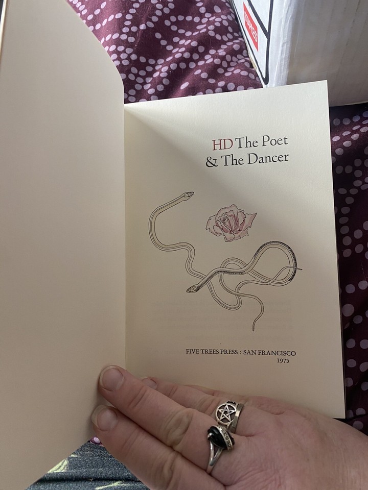 Hilda Doolittle, H D. / The poet & the dancer 1975 Poetry | eBay