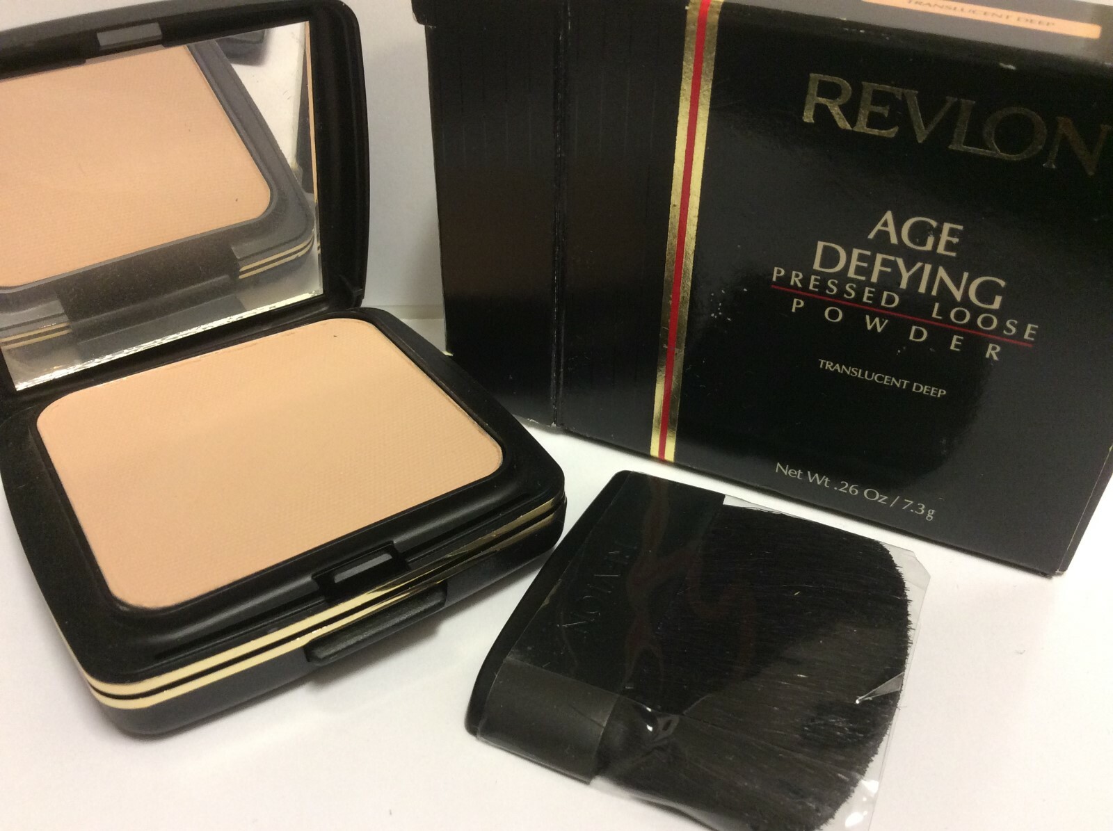 "revlon" Age Defying Pressed Loose Powder Translucent Deep .26 Oz N1232 ...
