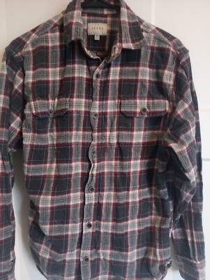 Jachs Men's 100% Cotton Long Sleeve Outdoor Heavy Flannel Hunting Plaid ...