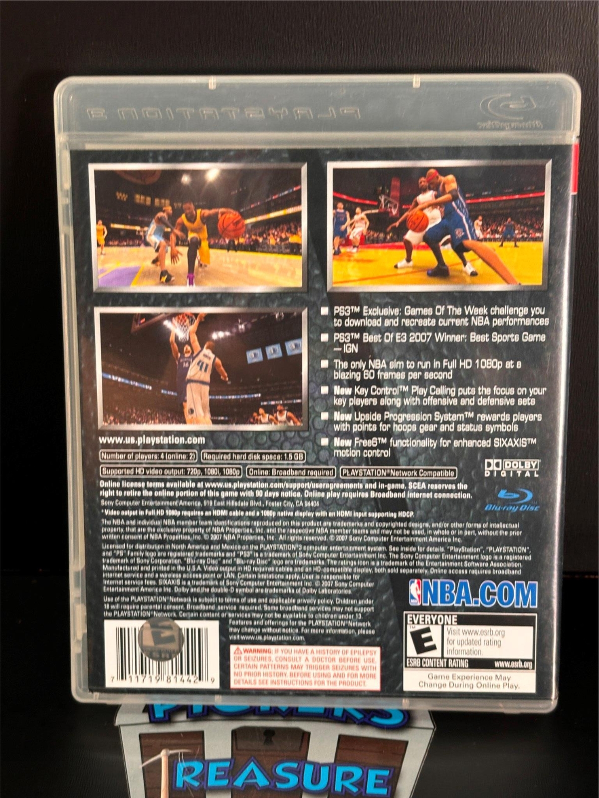 NBA 08 Basketball PS3 PlayStation 3 Featuring Games of the Week | eBay