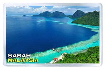 Sabah Malaysia Fridge Magnet Souvenir Magnet Kühlschrank | eBay.de