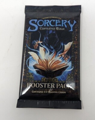Sorcery Contested Realm TCG Beta Booster Pack New/Factory Sealed | eBay