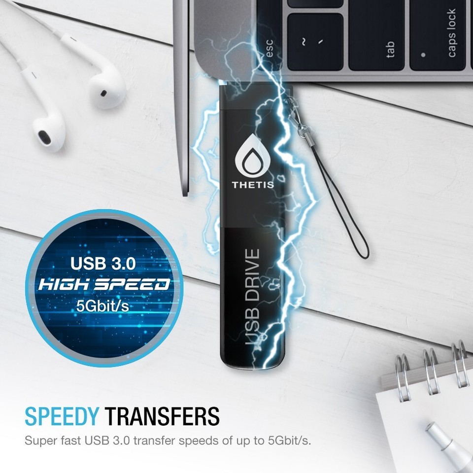 Thetis FIDO2 Security Key - Passkey, USB-A & USB Type C Adapter | eBay