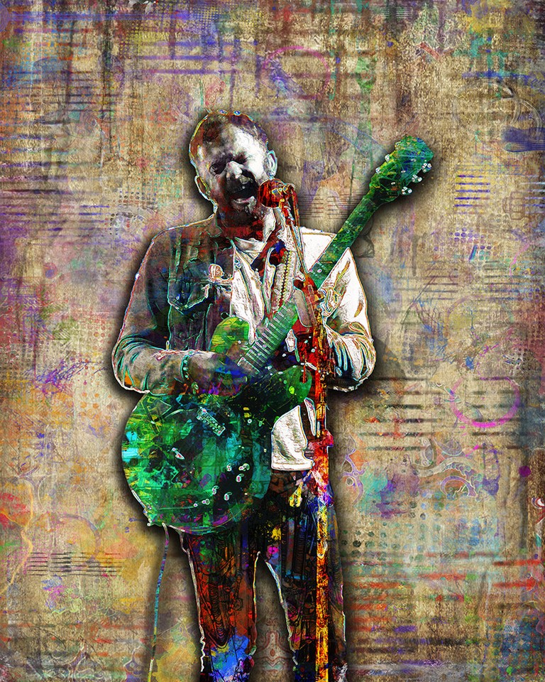 KINGS OF LEON Caleb Followill 20x30in Poster, Kings of Leon Print Free Shipping | eBay