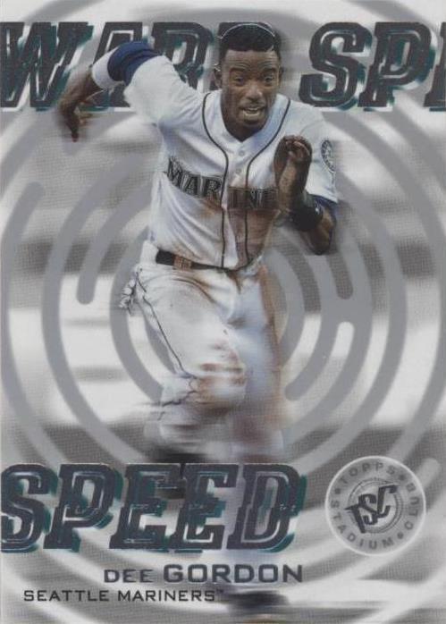 2019 Topps Stadium Club - Warp Speed Dee Gordon #WS-13 for sale online ...