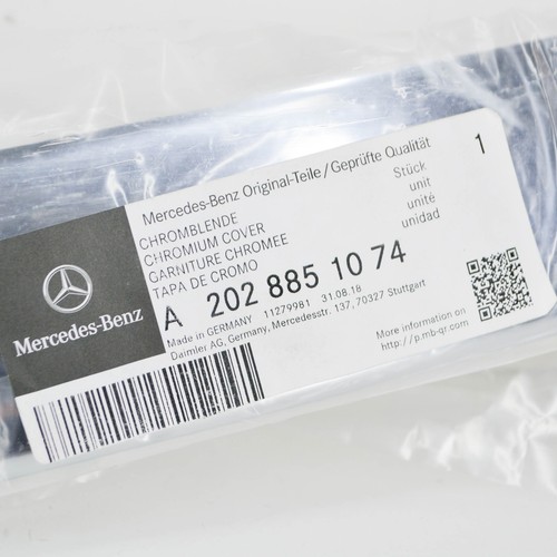 NEW MERCEDES-BENZ C W202 FRONT RIGHT BUMPER TRIM A2028851074 ORIGINAL ...