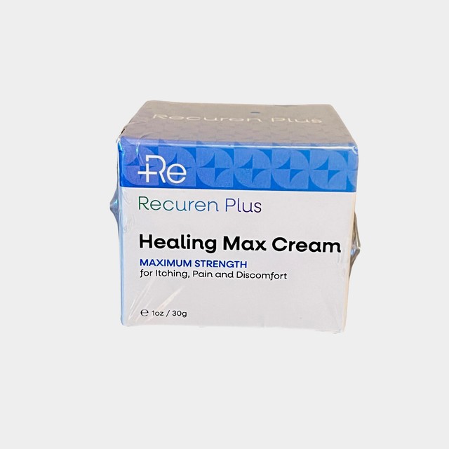 Recuren Plus Dermatitis Seborrheic Healing Max Cream for Psoriasis 1oz ...