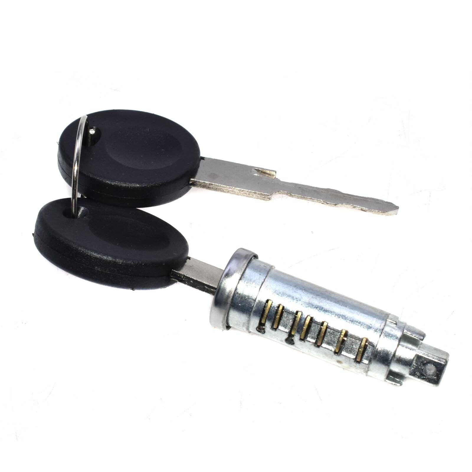 Door Lock Barrel W/ Keys Set FOR VW TRANSPORTER MK4 T4 90-03 701837206 ...