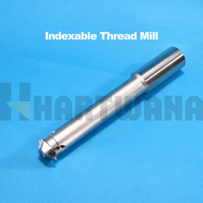 26mm Indexable Thread Mill 3 Flute Carbide Thread Mill For Internal 60 ...
