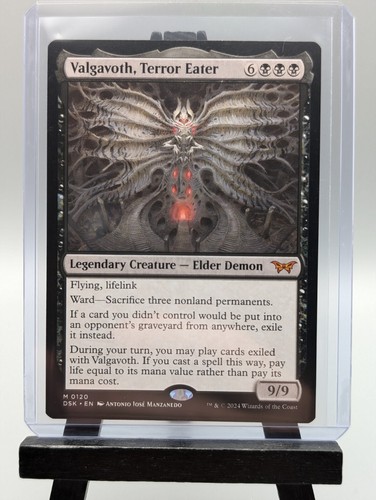 Valgavoth, Terror Eater 💀- Mythic MTG Duskmourn: House of Horror - Pack ...