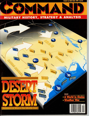 Command Desert Storm Military History Strategy Analysis Gulf War Iraq ...