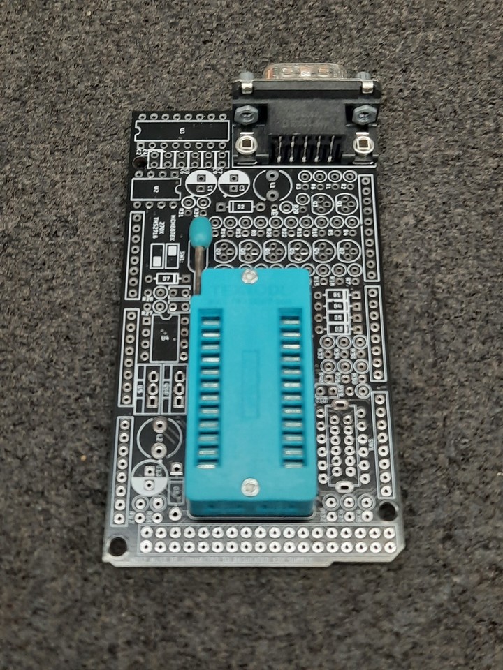 EPROM programmer PCB for 2708 2704 TMS2716 MCM68764 MCM68766 W/ ZIF ...