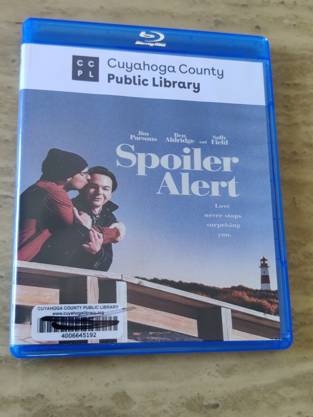 Spoiler Alert (Ex Library Blu-ray, 2022) Jim Parsons, Sally Field, Ben ...