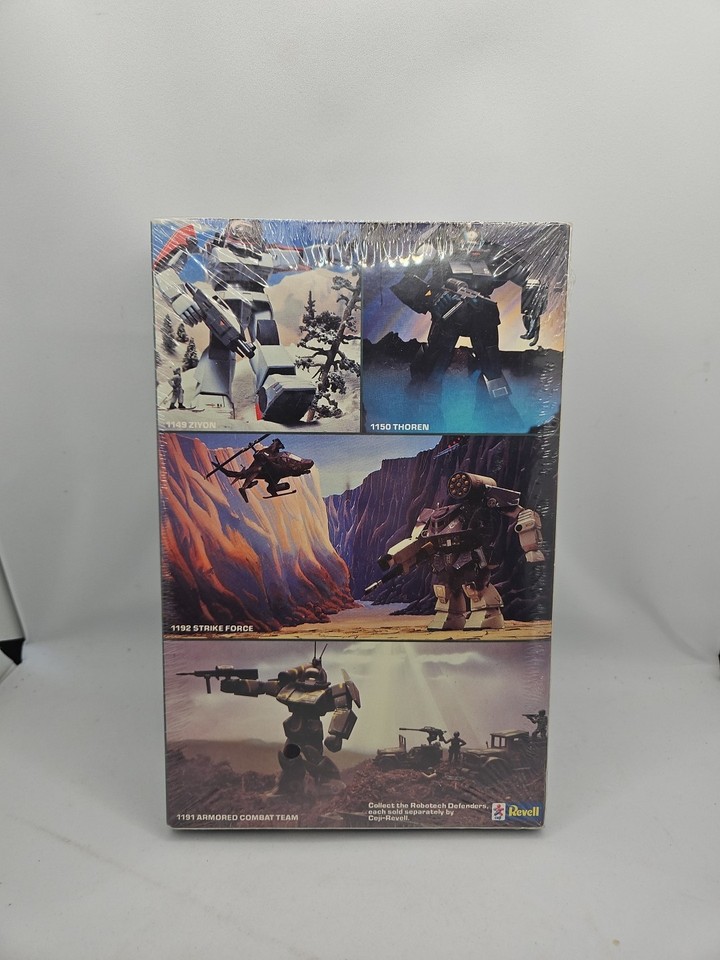 Revell Robotech Defenders Ice Rover Model Kit SEALED NEW VINTAGE #CR1 ...