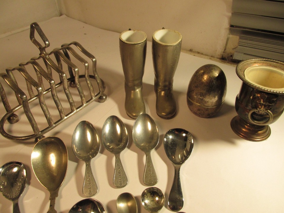 30 x silverplated and metal items job lot | eBay UK