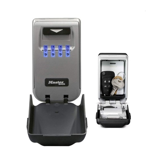 MASTER LOCK Wall Mounted Light Up Dial Key Safe, Medium 72 x 126 x 52 ...