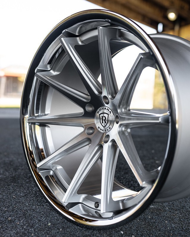 20" ROHANA RFC10 MACHINE SILVER WHEELS FOR LEXUS ES200 ES250 ES300 ...